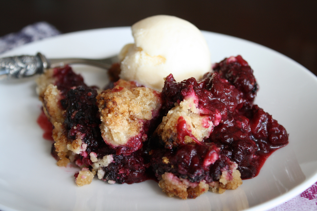 Blackberry Cobbler - Katie's Catering